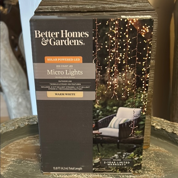 Better Homes And Gardens | Accents | Nib Better Homes Gardens Solar ...